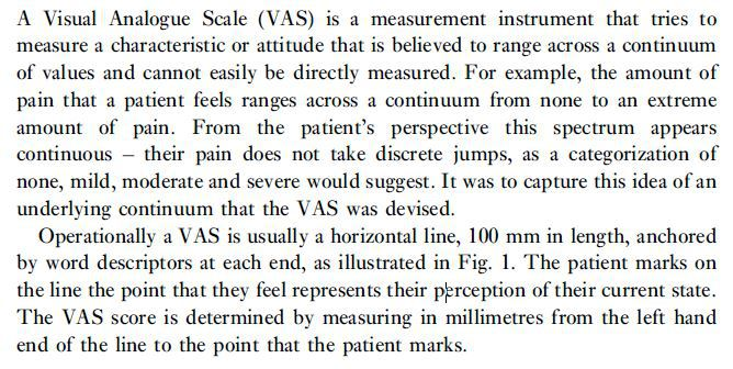[진단/평가] VAS와 NRS의 차이! : 네이버 블로그